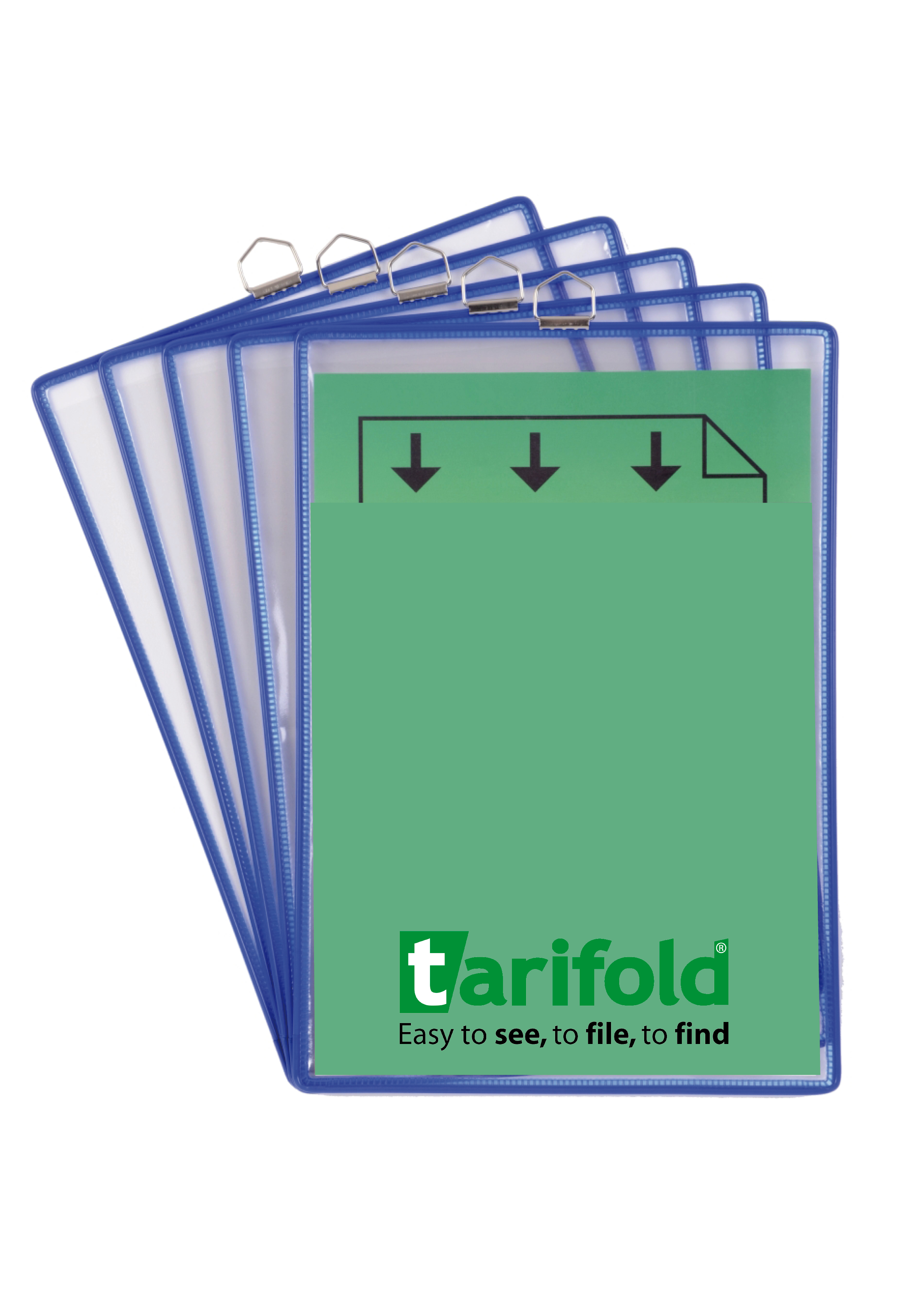 Tarifold® Single Document Holders • Tarifold Single Document Jackets ...